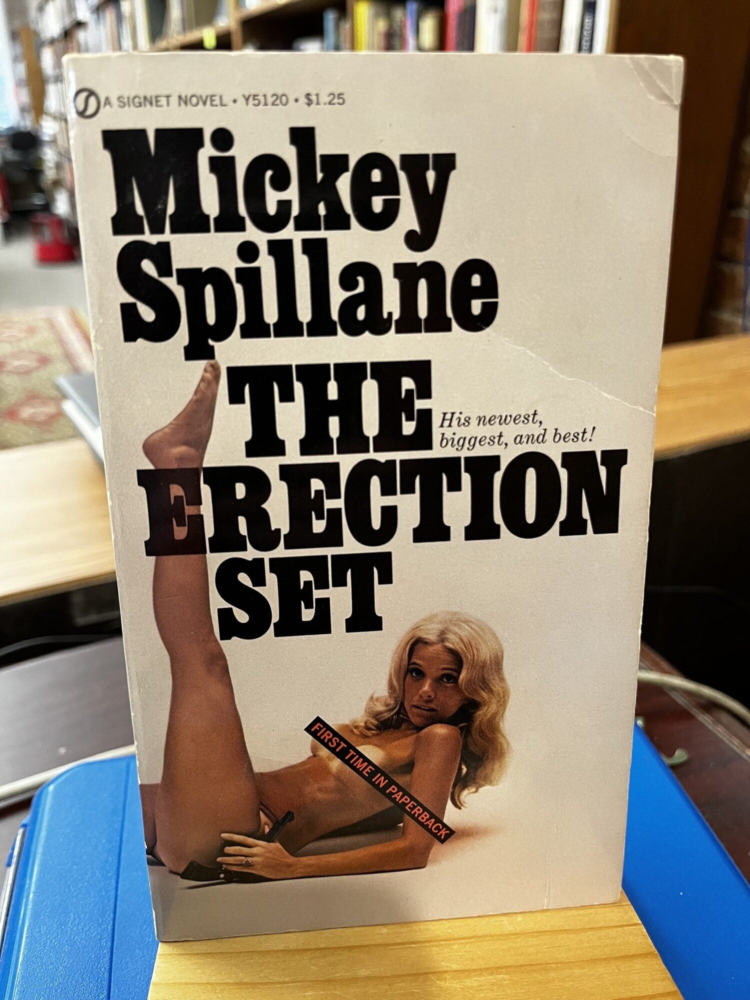 The Erection Set Mickey Spillane First Edition